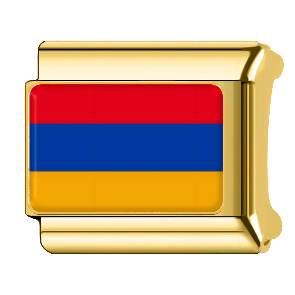 World National Flag（Gold） – 777 charms